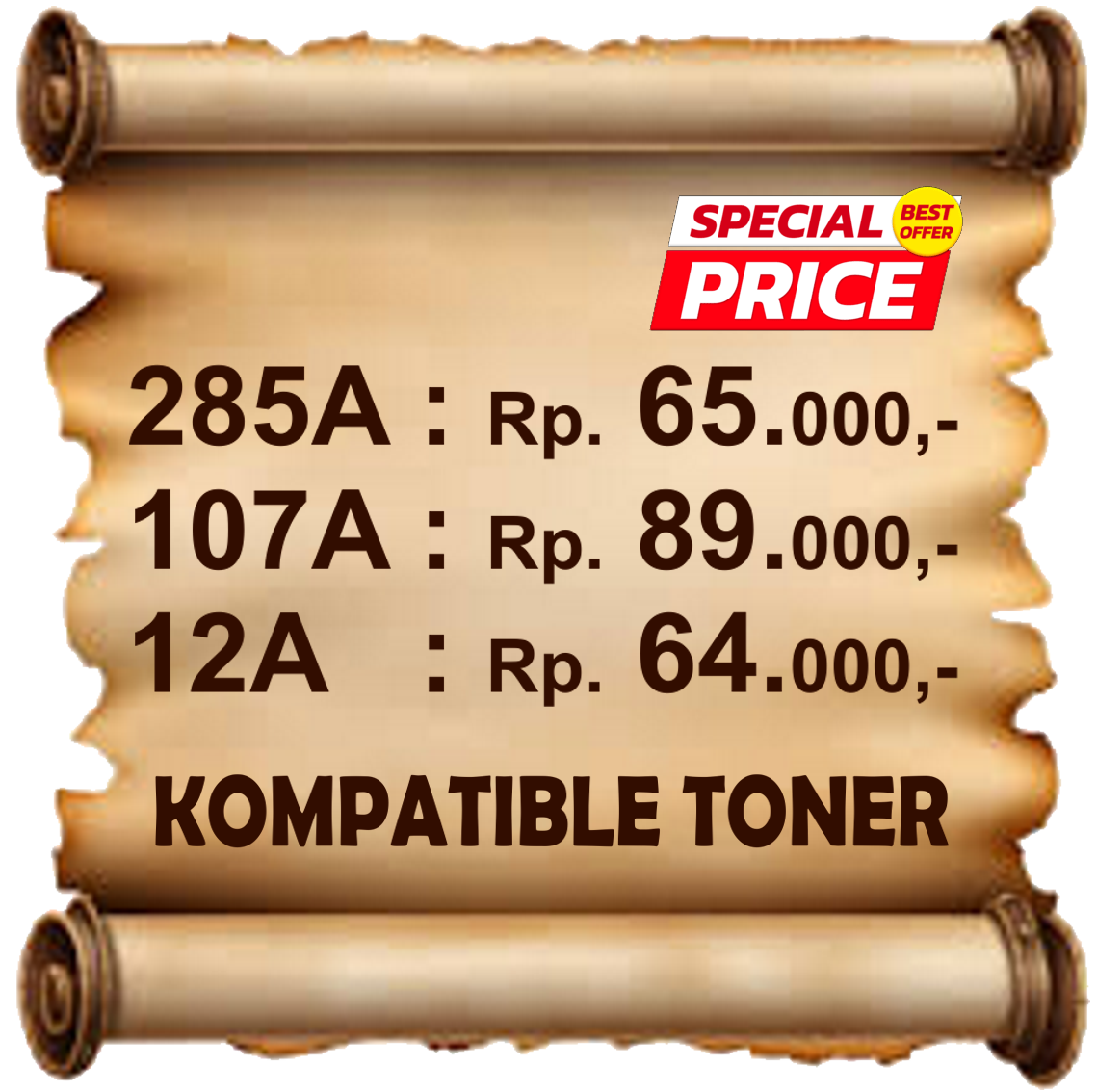 TokoToner | Jual Tinta Toner Printer, Laserjet Kertas Premium & Refill ...